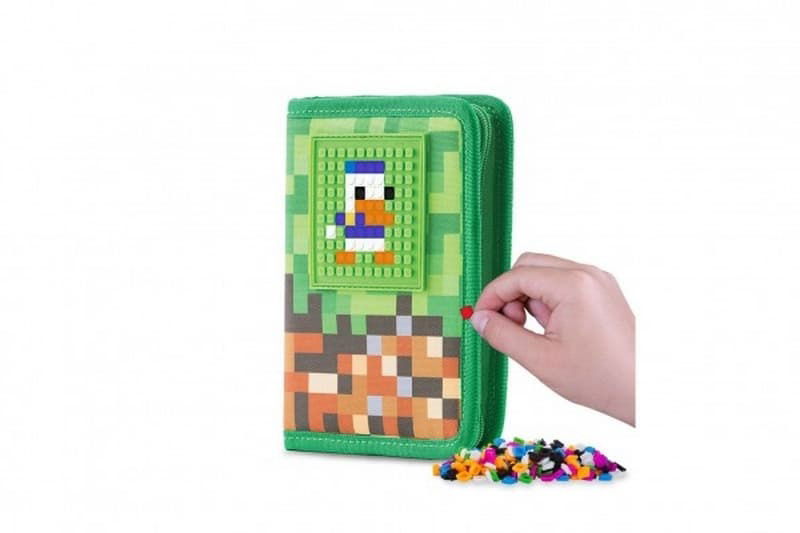Pixie Crew Minecraft Federtasche mit Silikonplatte + Pixel - Bavixo.de