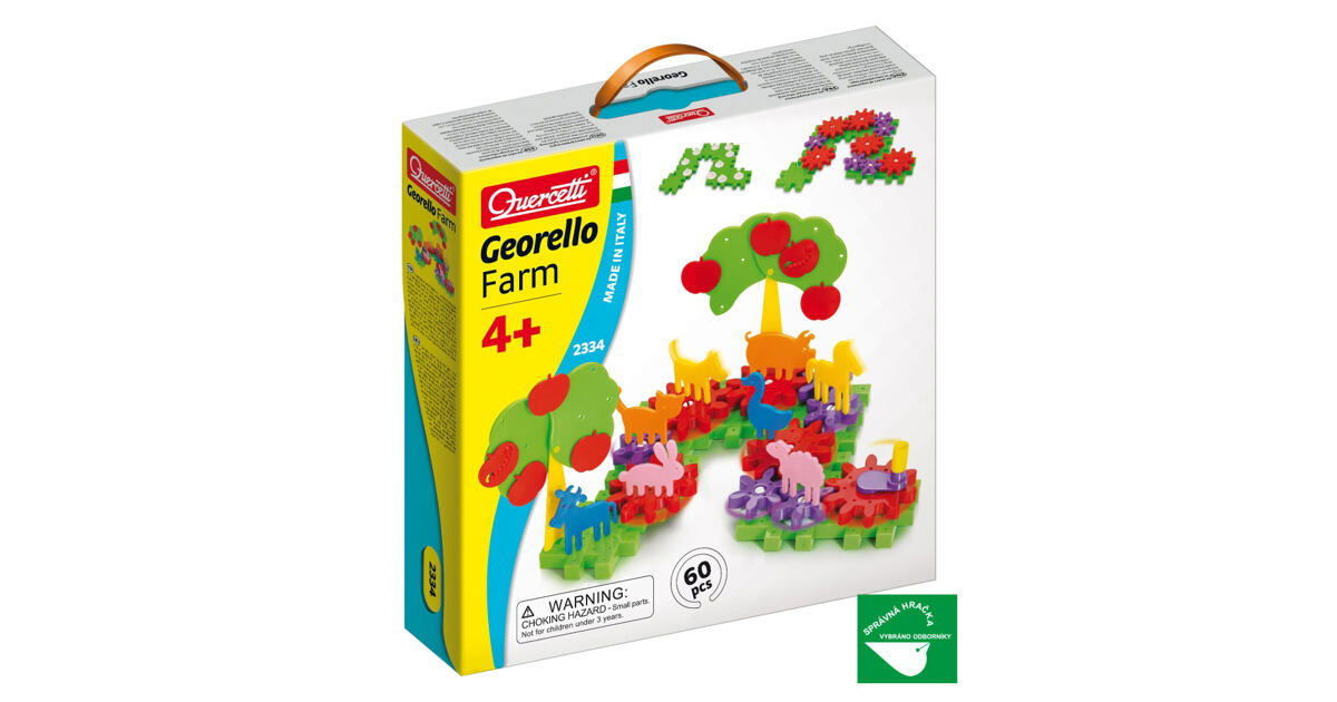 Quercetti Georello Farm - Mrakyhraček.cz