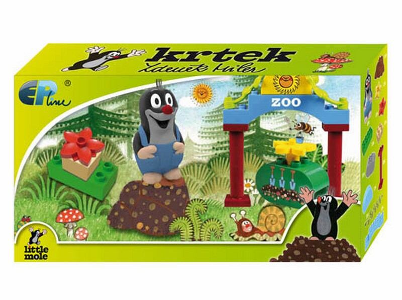 Krtek sada Basic (12 kostek+1x figurka Krtek) - Mrakyhraček.cz