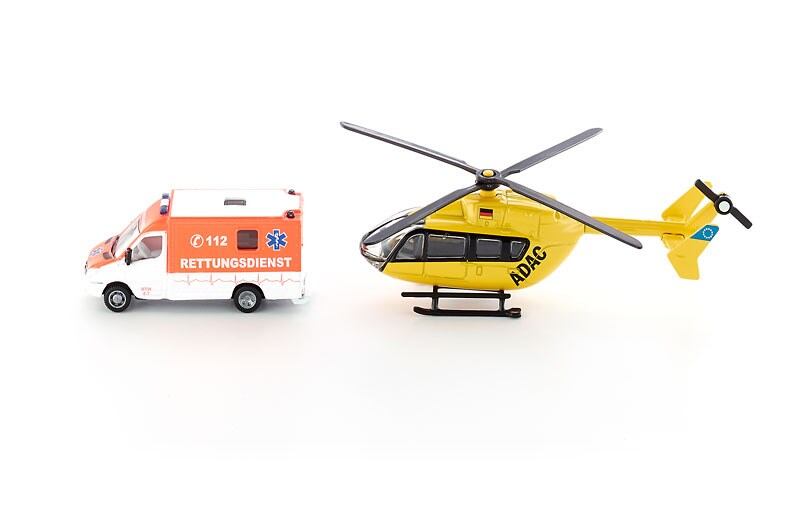 SIKU Super 1850 - Sada záchranná služba 1:87 - Mrakyhraček.cz